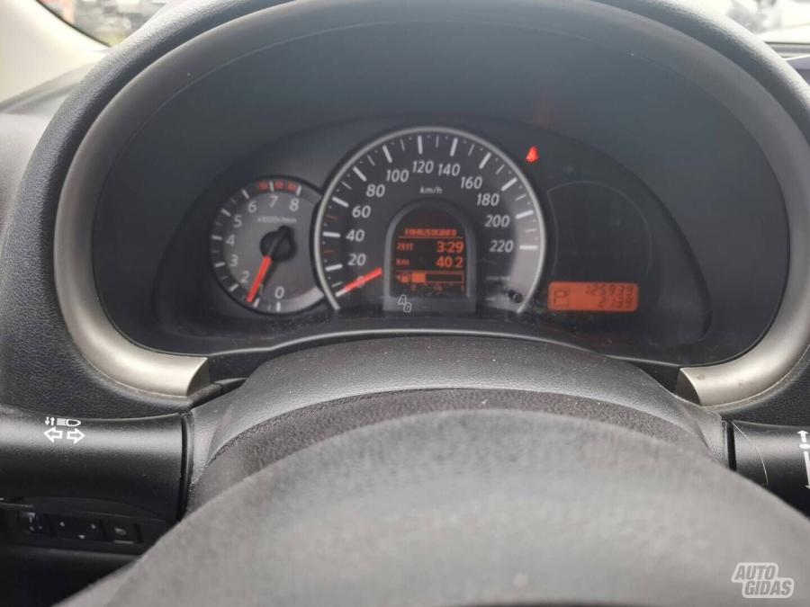 Grey Nissan Micra 2011 in Vilnius, with an engine capacity of 1.20 L and mileage of 125 thousand km for 3800 €, photo 6 on AUTOMOTO.COM.LV