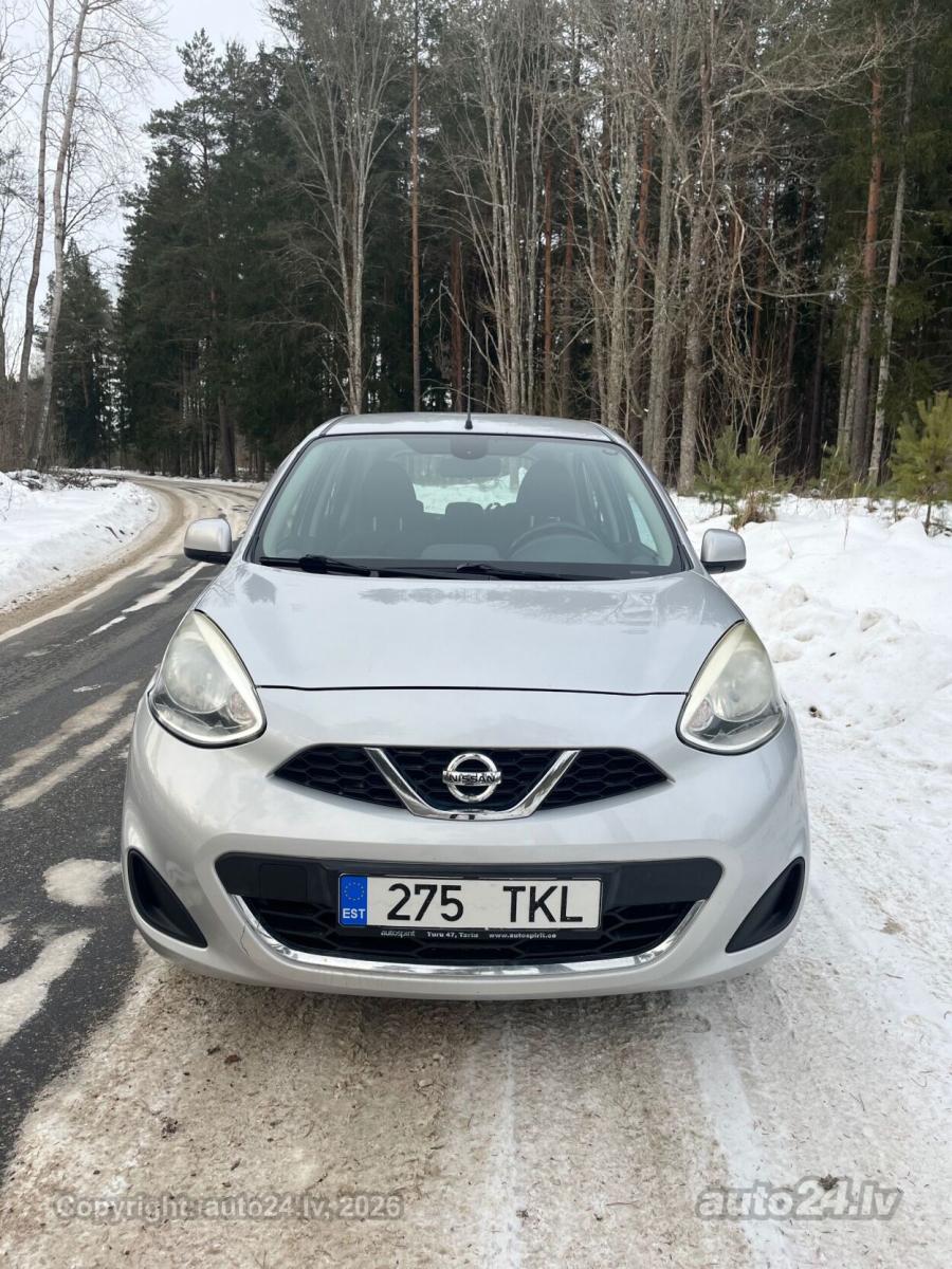 Серый Ниссан Микра 2013 в Таллин, объемом двигателя 1.20 л и пробегом 120 тыс. км за 3000 €, фото 2 на AUTOMOTO.COM.LV