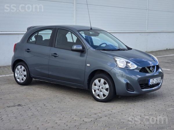 Grey Nissan Micra 2015 in Riga, with an engine capacity of 1.20 L and mileage of 44 thousand km for 5390 €, photo 3 on AUTOMOTO.COM.LV