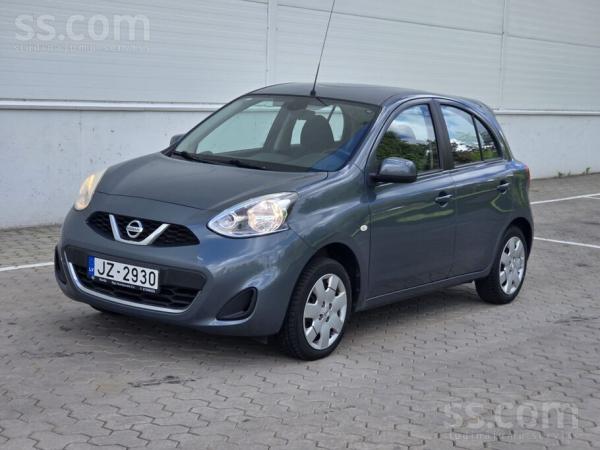 Grey Nissan Micra 2015 in Riga, with an engine capacity of 1.20 L and mileage of 44 thousand km for 5390 €, photo 8 on AUTOMOTO.COM.LV