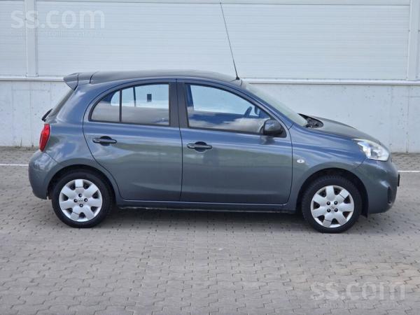 Grey Nissan Micra 2015 in Riga, with an engine capacity of 1.20 L and mileage of 44 thousand km for 5390 €, photo 10 on AUTOMOTO.COM.LV
