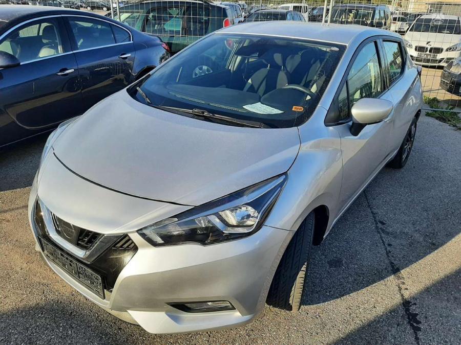 Grey Nissan Micra 2018 in Vilnius, with an engine capacity of 0.90 L and mileage of 125 thousand km for 6500 €, photo 1 on AUTOMOTO.COM.LV