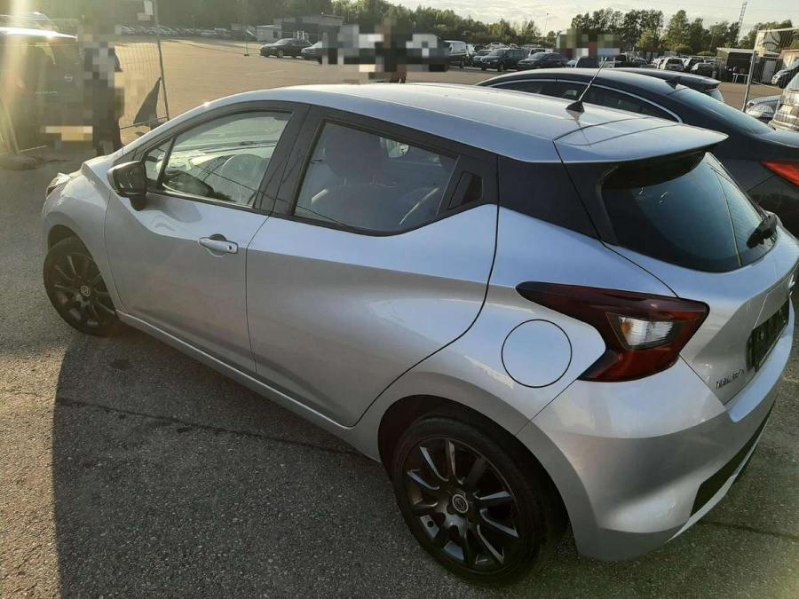 Grey Nissan Micra 2018 in Vilnius, with an engine capacity of 0.90 L and mileage of 125 thousand km for 6500 €, photo 4 on AUTOMOTO.COM.LV
