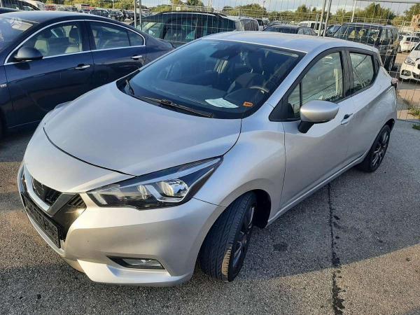 Pelēks Nissan Micra 2018 Viļņa, ar dzinēja tilpumu 0.90 L un nobraukumu 125 tūkst. km par 6500 €, foto 5 vietnē AUTOMOTO.COM.LV