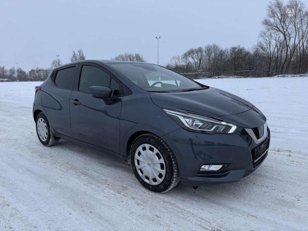 Pelēks Nissan Micra 2019 Marijampole, ar dzinēja tilpumu 0.90 L un nobraukumu 185 tūkst. km par 4850 €, foto 2 vietnē AUTOMOTO.COM.LV