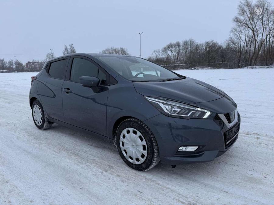 Pelēks Nissan Micra 2019 Marijampole, ar dzinēja tilpumu 0.90 L un nobraukumu 185 tūkst. km par 4850 €, foto 2 vietnē AUTOMOTO.COM.LV