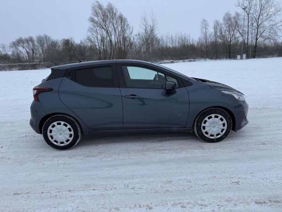 Pelēks Nissan Micra 2019 Marijampole, ar dzinēja tilpumu 0.90 L un nobraukumu 185 tūkst. km par 4850 €, foto 5 vietnē AUTOMOTO.COM.LV