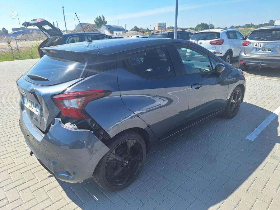 Pelēks Nissan Micra 2021 Tauragė, ar dzinēja tilpumu 1.00 L un nobraukumu 110 tūkst. km par 5800 €, foto 3 vietnē AUTOMOTO.COM.LV