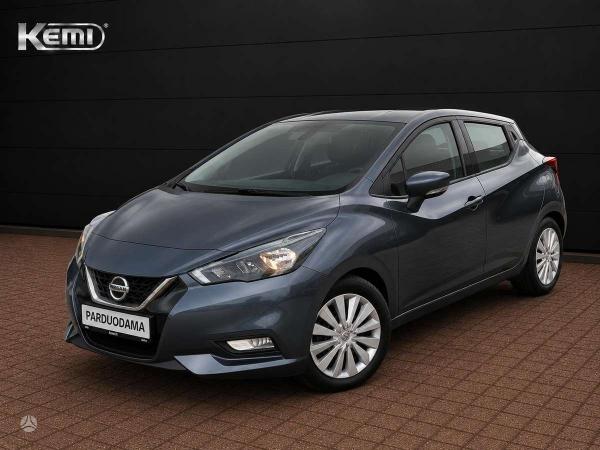 Pelēks Nissan Micra 2022 Viļņa, ar dzinēja tilpumu 1.00 L un nobraukumu 70 tūkst. km par 11550 €, foto 1 vietnē AUTOMOTO.COM.LV