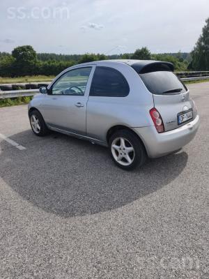 Grey Nissan Micra 2004 in Valmiera, with an engine capacity of 1.50 L and mileage of 318 thousand km for 1090 €, photo  on AUTOMOTO.COM.LV
