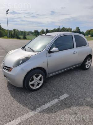 Grey Nissan Micra 2004 in Valmiera, with an engine capacity of 1.50 L and mileage of 318 thousand km for 1090 €, photo 3 on AUTOMOTO.COM.LV