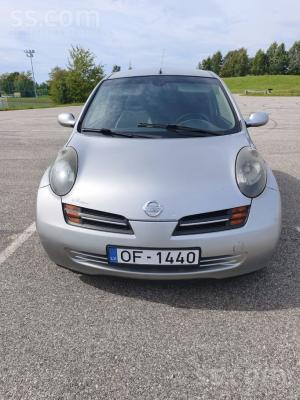 Grey Nissan Micra 2004 in Valmiera, with an engine capacity of 1.50 L and mileage of 318 thousand km for 1090 €, photo 4 on AUTOMOTO.COM.LV