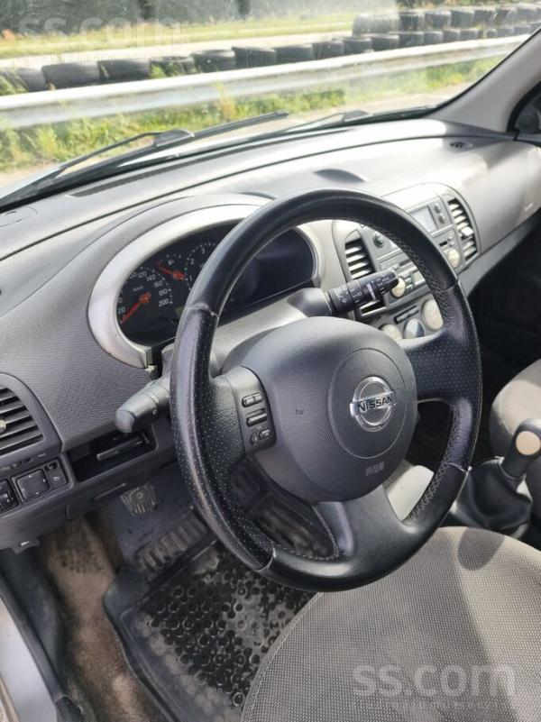 Pelēks Nissan Micra 2004 Valmiera, ar dzinēja tilpumu 1.50 L un nobraukumu 318 tūkst. km par 1090 €, foto 11 vietnē AUTOMOTO.COM.LV