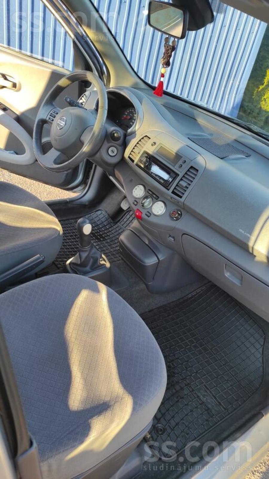 Nissan Micra 2003 Rīga, ar dzinēja tilpumu 1.50 L un nobraukumu 263 tūkst. km par 1100 €, foto 7 vietnē AUTOMOTO.COM.LV