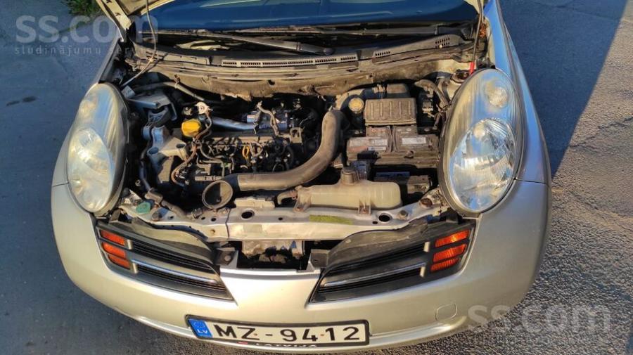 Nissan Micra 2003 Rīga, ar dzinēja tilpumu 1.50 L un nobraukumu 263 tūkst. km par 1100 €, foto 10 vietnē AUTOMOTO.COM.LV