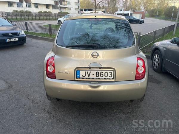 Nissan Micra 2004 in Riga, with an engine capacity of 1.50 L and mileage of 193 thousand km for 1550 €, photo 5 on AUTOMOTO.COM.LV