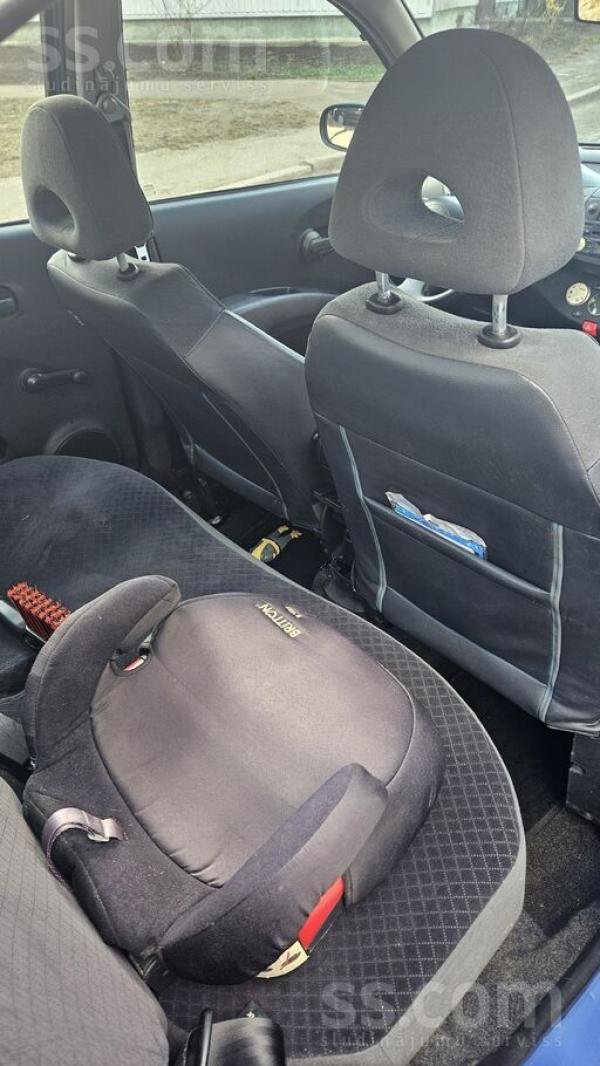 Nissan Micra 2004 Rīga, ar dzinēja tilpumu 1.20 L un nobraukumu 283 tūkst. km par 950 €, foto 8 vietnē AUTOMOTO.COM.LV