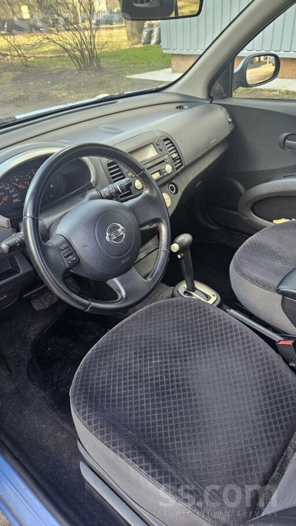 Nissan Micra 2004 Rīga, ar dzinēja tilpumu 1.20 L un nobraukumu 283 tūkst. km par 950 €, foto 9 vietnē AUTOMOTO.COM.LV