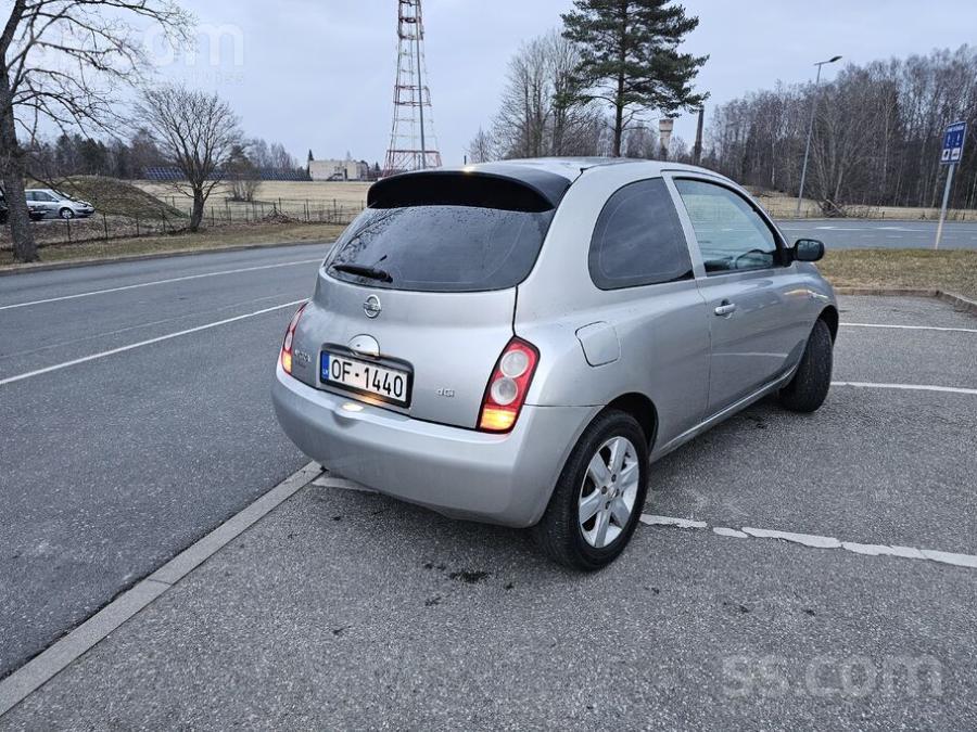 Nissan Micra 2004 in Valmiera, with an engine capacity of 1.50 L and mileage of 317 thousand km for 1000 €, photo 4 on AUTOMOTO.COM.LV
