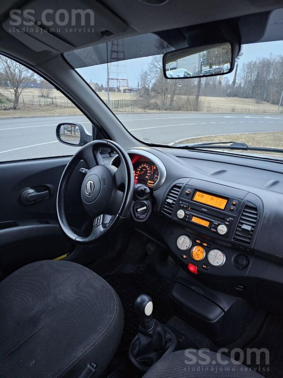 Nissan Micra 2004 in Valmiera, with an engine capacity of 1.50 L and mileage of 317 thousand km for 1000 €, photo 7 on AUTOMOTO.COM.LV