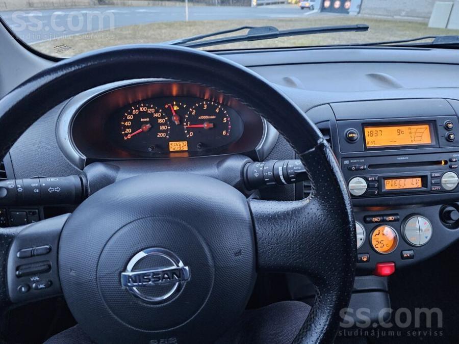 Nissan Micra 2004 in Valmiera, with an engine capacity of 1.50 L and mileage of 317 thousand km for 1000 €, photo 8 on AUTOMOTO.COM.LV