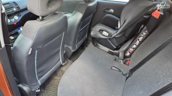 Nissan Micra 2004 in Vilnius, with an engine capacity of 1.40 L and mileage of 193 thousand km for 450 €, photo 8 on AUTOMOTO.COM.LV