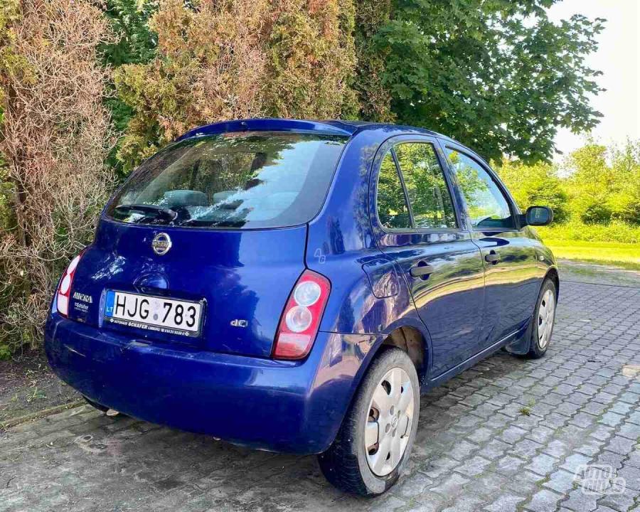 Nissan Micra 2004 in Vilnius, with an engine capacity of 1.50 L and mileage of 140 thousand km for 999 €, photo 4 on AUTOMOTO.COM.LV