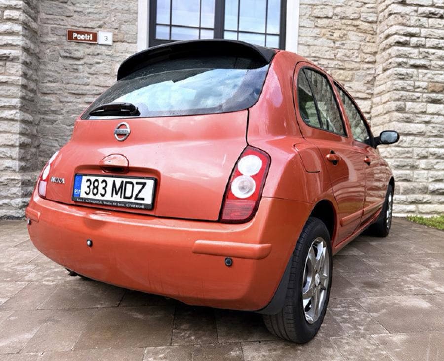 Nissan Micra 2004 Tallina, ar dzinēja tilpumu 1.40 L un nobraukumu 196 tūkst. km par 1899 €, foto 4 vietnē AUTOMOTO.COM.LV