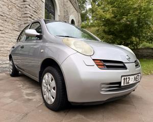 Nissan Micra 2004 in Tallinn, with an engine capacity of 1.00 L and mileage of 136 thousand km for 1499 €, photo  on AUTOMOTO.COM.LV