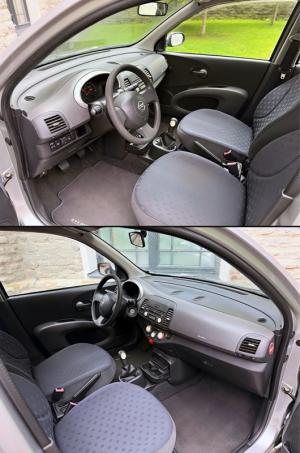 Nissan Micra 2004 in Tallinn, with an engine capacity of 1.00 L and mileage of 136 thousand km for 1499 €, photo 9 on AUTOMOTO.COM.LV