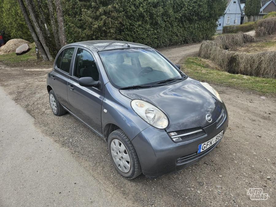 Nissan Micra 2005 Prienai, ar dzinēja tilpumu 1.20 L un nobraukumu 222 tūkst. km par 1200 €, foto 1 vietnē AUTOMOTO.COM.LV