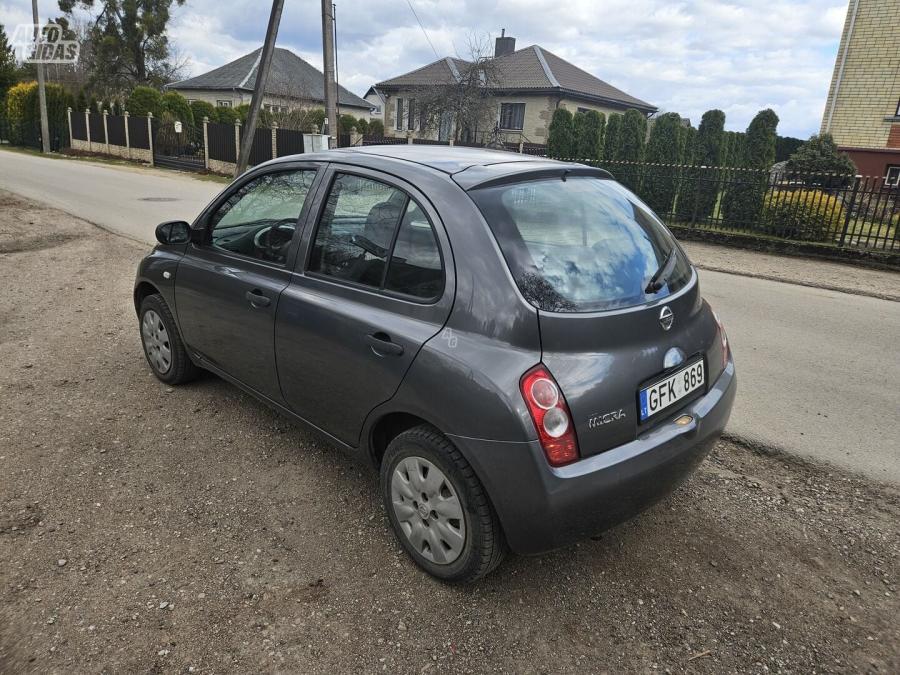 Nissan Micra 2005 Prienai, ar dzinēja tilpumu 1.20 L un nobraukumu 222 tūkst. km par 1200 €, foto 10 vietnē AUTOMOTO.COM.LV