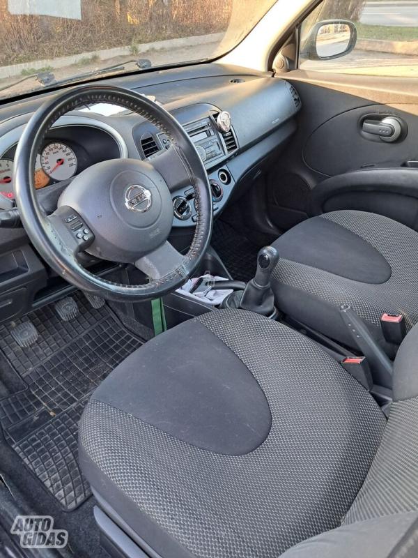 Nissan Micra 2009 Viļņa, ar dzinēja tilpumu 1.20 L un nobraukumu 282 tūkst. km par 1750 €, foto 6 vietnē AUTOMOTO.COM.LV