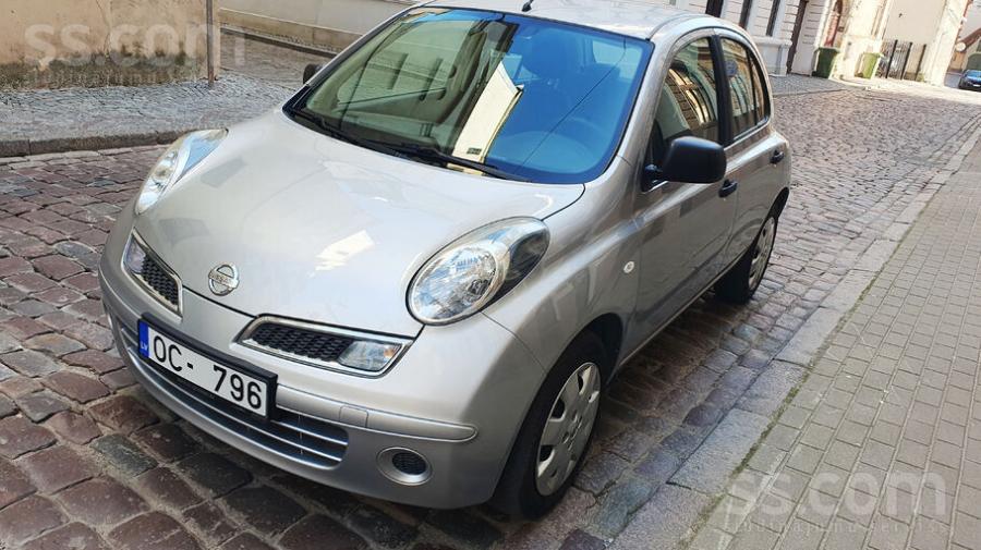 Nissan Micra 2010 Rīga, ar dzinēja tilpumu 1.50 L un nobraukumu 130 tūkst. km par 3600 €, foto 1 vietnē AUTOMOTO.COM.LV