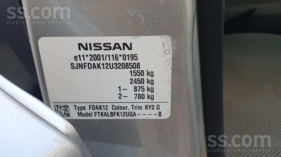 Nissan Micra 2010 in Riga, with an engine capacity of 1.50 L and mileage of 130 thousand km for 3800 €, photo 11 on AUTOMOTO.COM.LV