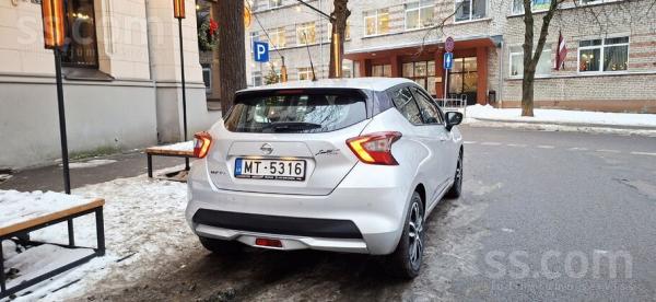Nissan Micra 2019 Rīga, ar dzinēja tilpumu 1.50 L un nobraukumu 40 tūkst. km par 9450 €, foto 5 vietnē AUTOMOTO.COM.LV