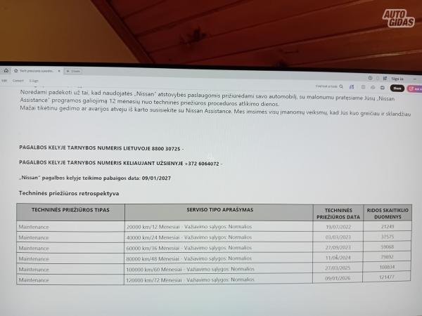 Ниссан Микра 2021 в Вильнюс, объемом двигателя 1.00 л и пробегом 133 тыс. км за 9500 €, фото 7 на AUTOMOTO.COM.LV