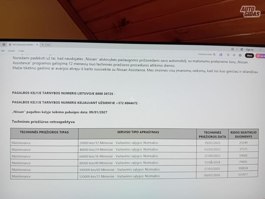 Nissan Micra 2021 Viļņa, ar dzinēja tilpumu 1.00 L un nobraukumu 133 tūkst. km par 9500 €, foto 7 vietnē AUTOMOTO.COM.LV