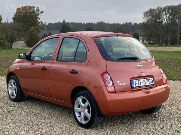 Oranžs Nissan Micra 2004 Rīga, ar dzinēja tilpumu 1.20 L un nobraukumu 144 tūkst. km par 1850 €, foto 4 vietnē AUTOMOTO.COM.LV