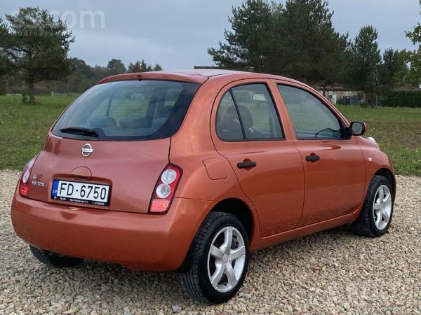 Oranžs Nissan Micra 2004 Rīga, ar dzinēja tilpumu 1.20 L un nobraukumu 144 tūkst. km par 1850 €, foto 6 vietnē AUTOMOTO.COM.LV