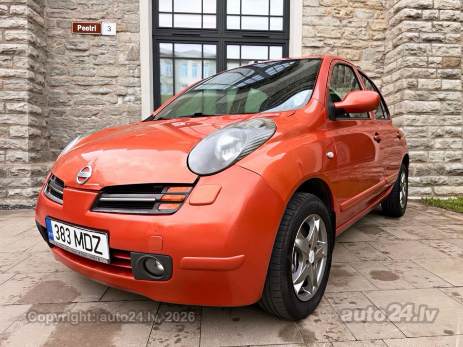 Oranžs Nissan Micra 2004 Tallina, ar dzinēja tilpumu 1.40 L un nobraukumu 196 tūkst. km par 1899 €, foto 1 vietnē AUTOMOTO.COM.LV