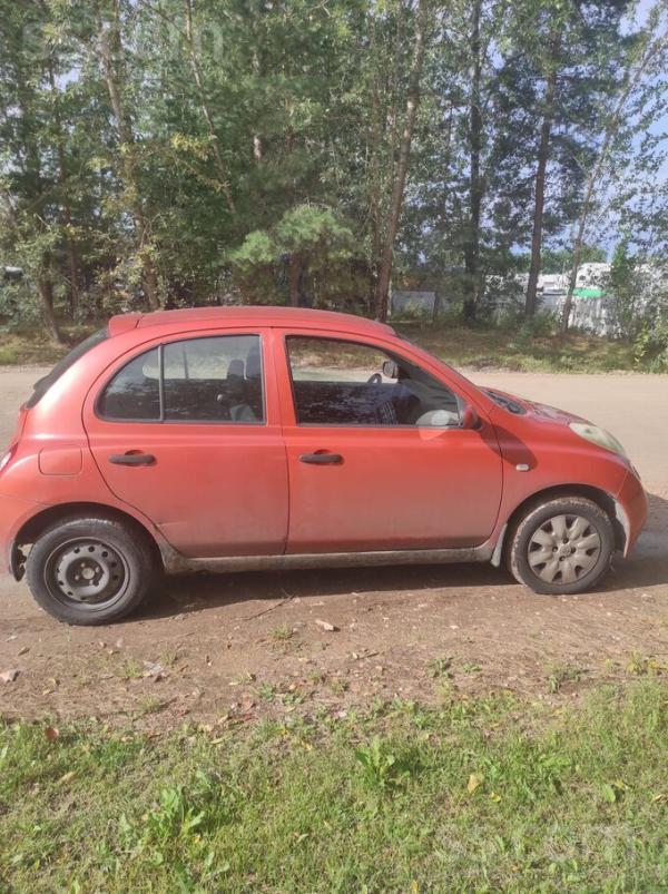Oranžs Nissan Micra 2004 Rīga, ar dzinēja tilpumu 1.00 L un nobraukumu 216 tūkst. km par 450 €, foto 3 vietnē AUTOMOTO.COM.LV