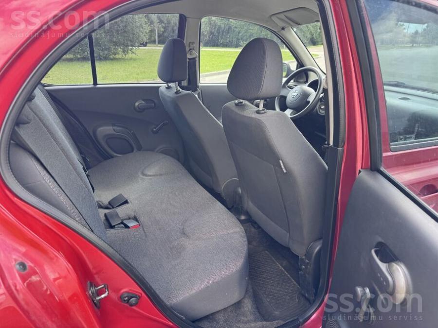 Orange Nissan Micra 2006 in Riga, with an engine capacity of 1.20 L and mileage of 0 thousand km for 2250 €, photo 10 on AUTOMOTO.COM.LV