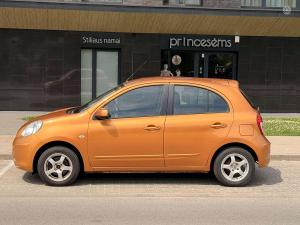 Orange Nissan Micra 2011 in Vilnius, with an engine capacity of 1.20 L and mileage of 160 thousand km for 2300 €, photo 4 on AUTOMOTO.COM.LV