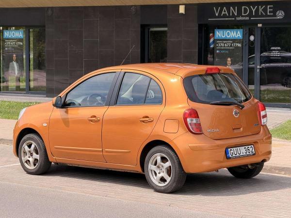 Oranžs Nissan Micra 2011 Viļņa, ar dzinēja tilpumu 1.20 L un nobraukumu 160 tūkst. km par 2300 €, foto 4 vietnē AUTOMOTO.COM.LV