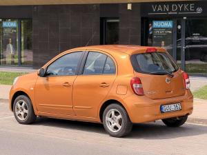Orange Nissan Micra 2011 in Vilnius, with an engine capacity of 1.20 L and mileage of 160 thousand km for 2300 €, photo 5 on AUTOMOTO.COM.LV