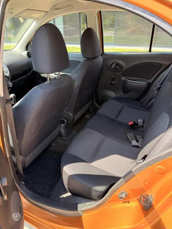Oranžs Nissan Micra 2011 Viļņa, ar dzinēja tilpumu 1.20 L un nobraukumu 160 tūkst. km par 2300 €, foto 10 vietnē AUTOMOTO.COM.LV