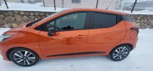 Orange Nissan Micra 2018 in Kelme, with an engine capacity of 0.90 L and mileage of 34 thousand km for 8450 €, photo 7 on AUTOMOTO.COM.LV