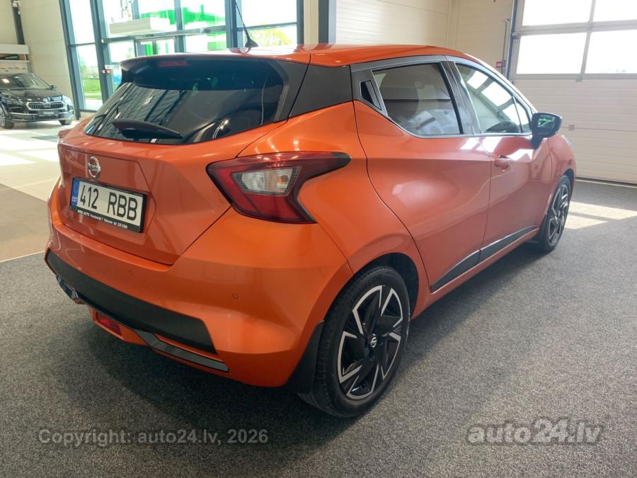 Oranžs Nissan Micra 2023 Rakvere, ar dzinēja tilpumu 1.00 L un nobraukumu 36 tūkst. km par 14800 €, foto 4 vietnē AUTOMOTO.COM.LV