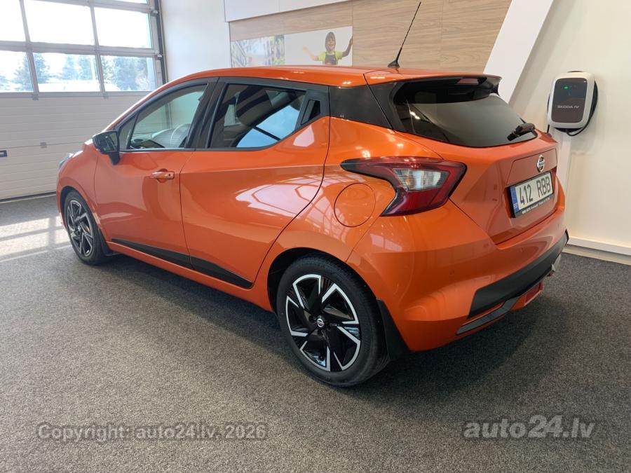 Oranžs Nissan Micra 2023 Rakvere, ar dzinēja tilpumu 1.00 L un nobraukumu 36 tūkst. km par 14800 €, foto 5 vietnē AUTOMOTO.COM.LV